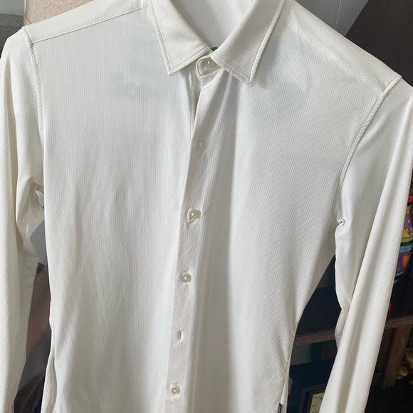 Hugo Boss | Shirts | Hugo Boss White Dress Shirt Classic Formal Attire ...